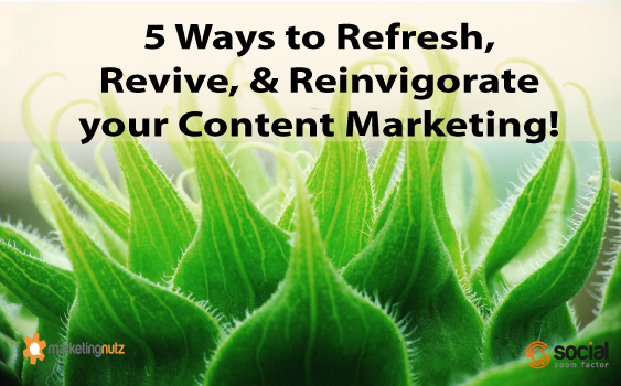 5 Easy Ways to Refresh, Revive & Reinvigorate Your Content Marketing ...